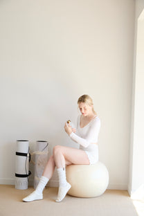 【6mm/TPE/Marble】MYRÓA SUEDE EXERCISE MAT&STRAP – MYROA